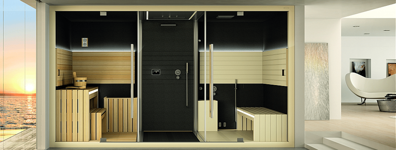 Sauna. En Terrapilar encontrarás las saunas más modernas y elegantes.